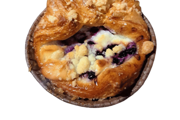 Blueberry Caramelized Cheesecake Croissant Recipe | Joyus Pastries